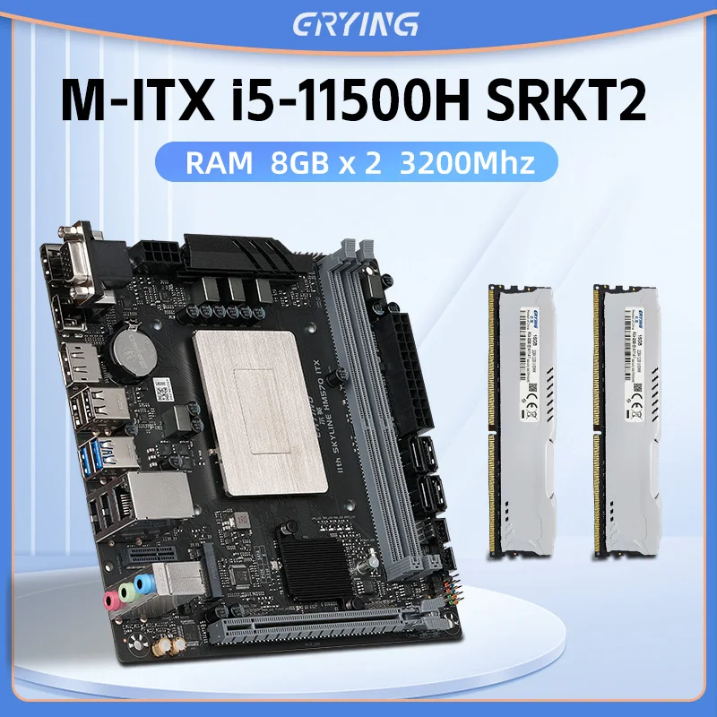 ERYING-placa base de escritorio M-ITX B560i con Kit de CPU integrado ...