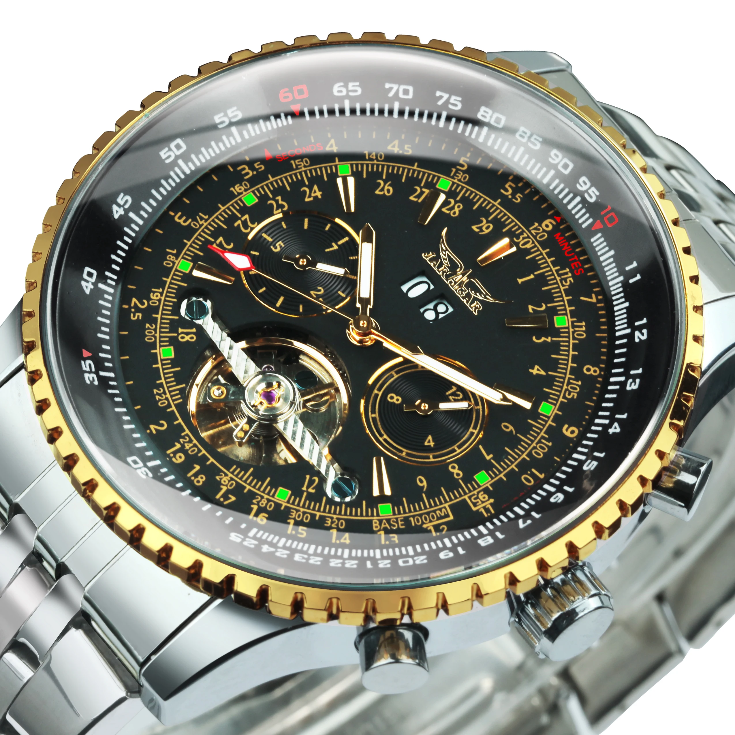 Jaragar-Military-Sports-Automatic-Watch-for-Men-Multifunction-Dial ...