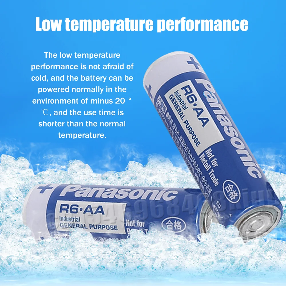 12 pçs nova marca panasonic r6 aa r6p e91 um3 am3 mn1500 bateria seca ...