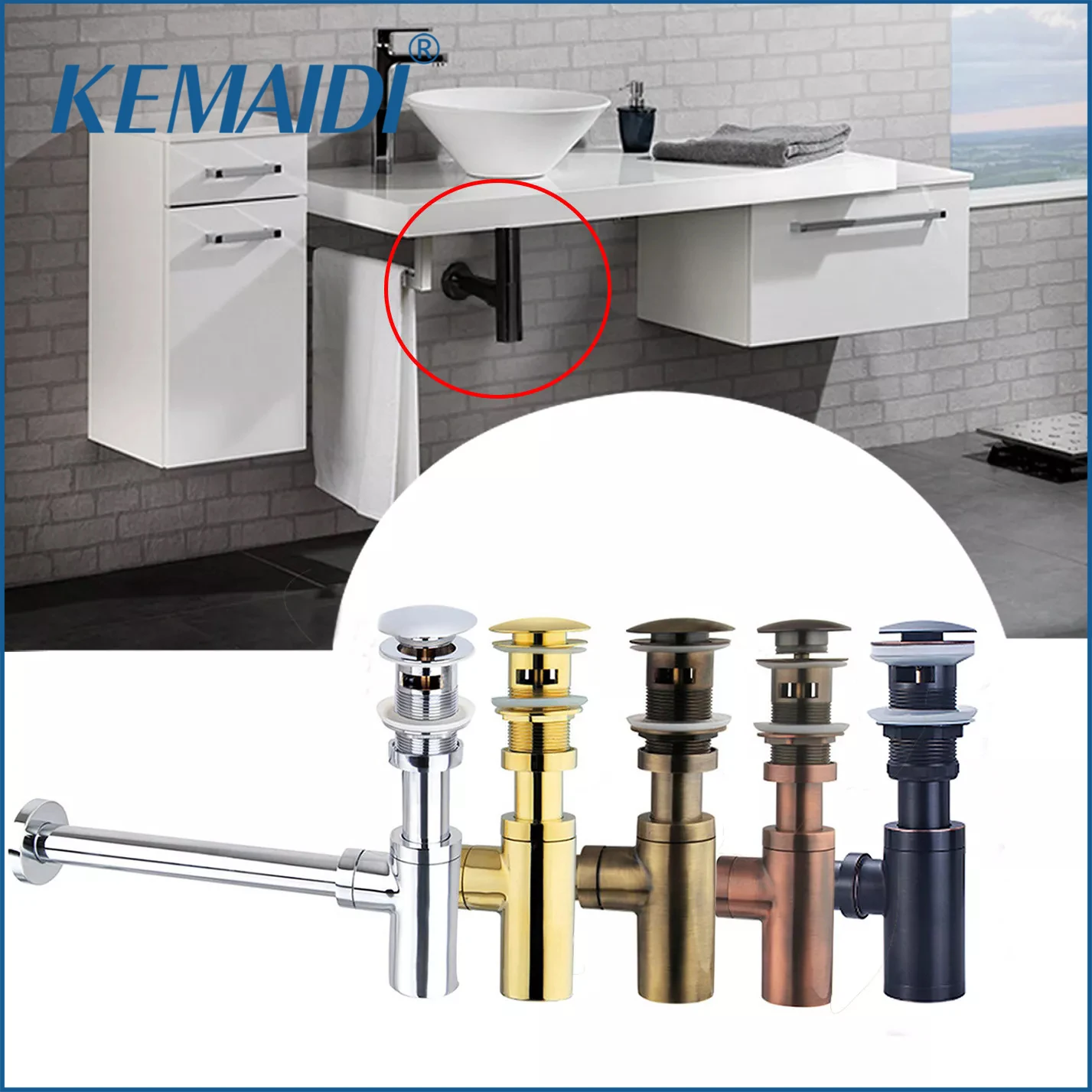 KEMAIDI Solid Brass Pee Trap Kit: The Complete Guide to Installing a ...
