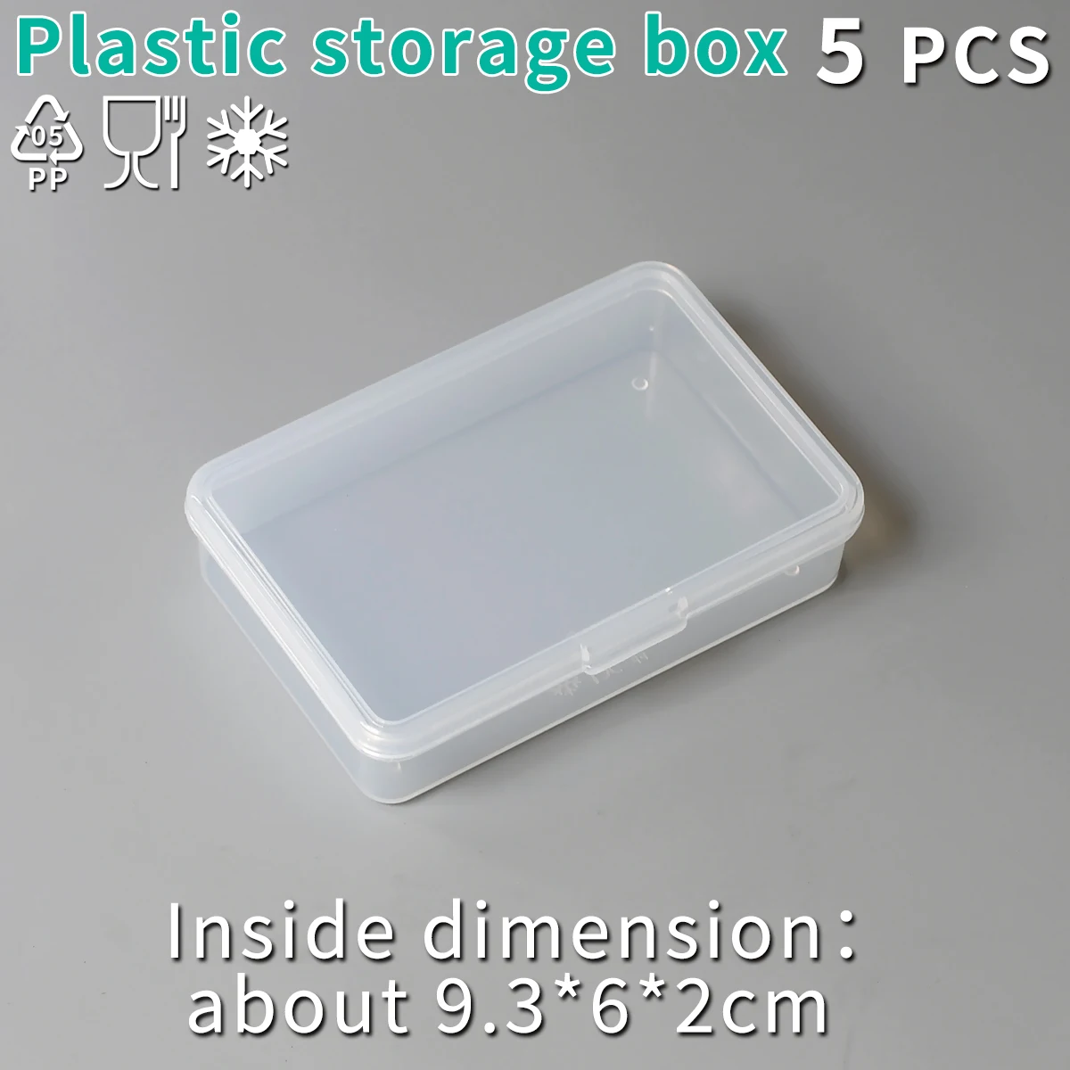 Small-Storage-Box-Square-Transparent-Mini-Case-Clear-Plastic-Jewelry ...