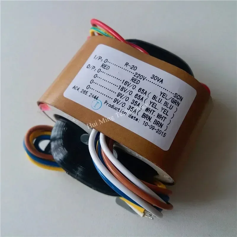 R Core Transformer 20W Dual 18V R20 Transformers 230V To 2X18V 2X9V ...