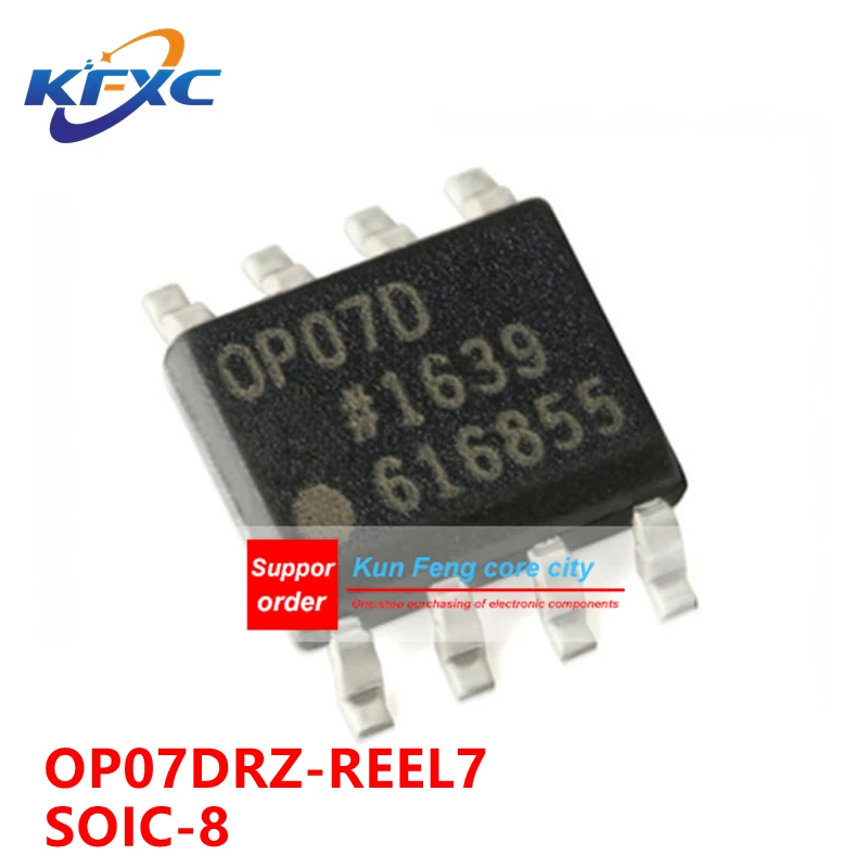 OP07DRZ-SOIC-8-Original-and-authentic-OP07DRZ-REEL7-Low-offset-voltage-operational-amplifier ...