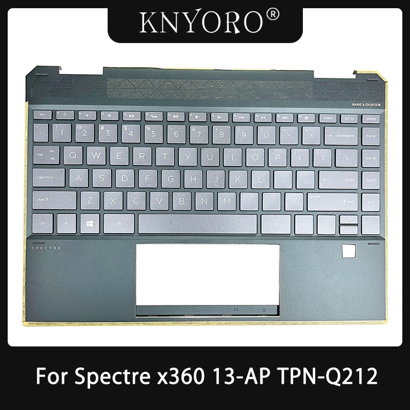 Original Laptop Us Keyboard For Hp Spectre X360 13-ap Tpn-q212 Palmrest ...