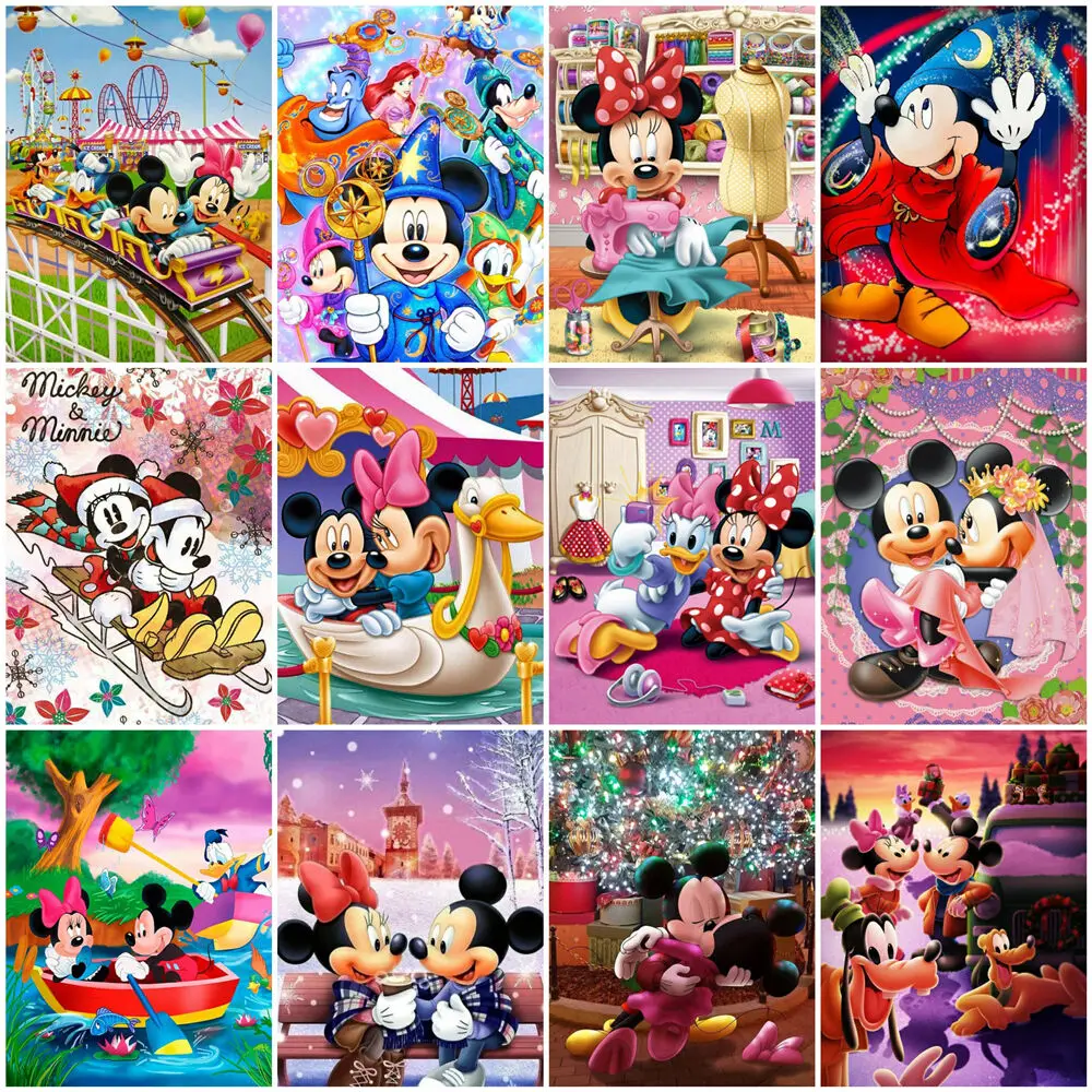 Disney-Designer-Diamond-Painting-Mickey-5D-DIY-Diamond-Mosaic-Minnie ...