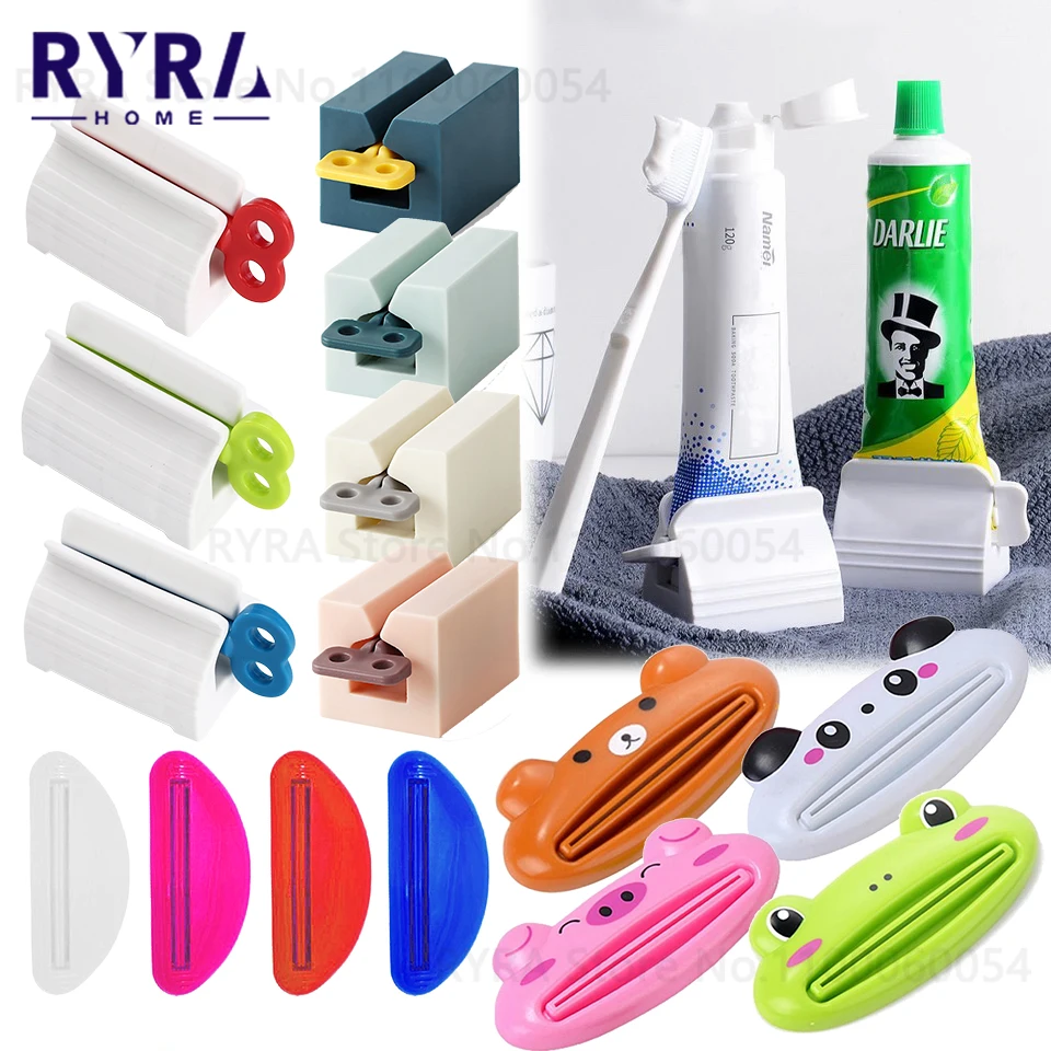 Manual-Toothpaste-Squeeze-Dispenser-Artifact-Squeezer-Clip-on-Household ...