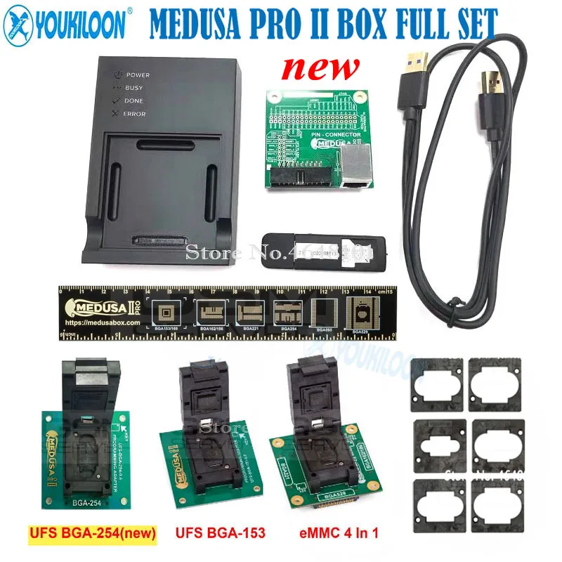 2023-Original-New-MEDUSA-Pro-II-box-Full-Set-Medusa-Pro2-Box-and-3pc ...