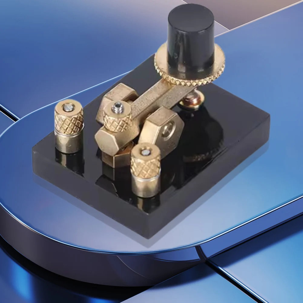 Mini-Brass-Shortwave-Manual-Morse-Code-Key-CW-Morse-Telegraph-Key-Radio ...