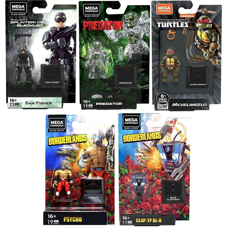 Mega Bloks Construx Splinter Blacklist Celular Sam Fisher Michelangelo ...