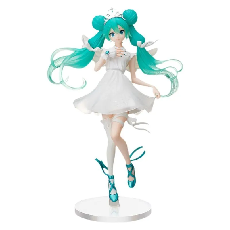 Original Sega Anime Figure Hatsune Miku 15th Anniversary KEI Ver. Prize ...