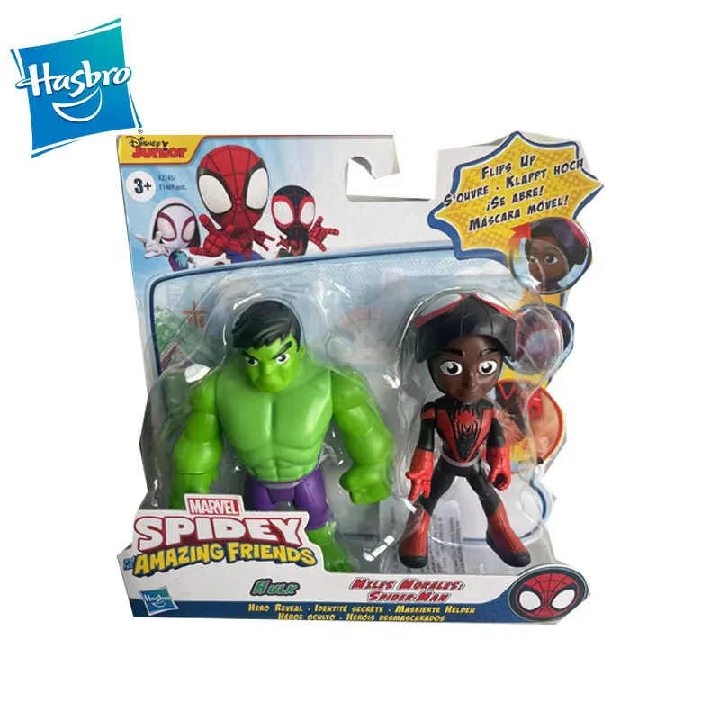 Hasbro Marvel Spider-man Hulk Action Figures Genuine Figures Model ...