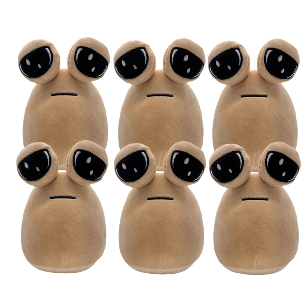 1-6Pcs-22Cm-Anime-Game-The-Maw-My-Pet-Alien-Pou-Kawaii-Cartoon-Plush ...