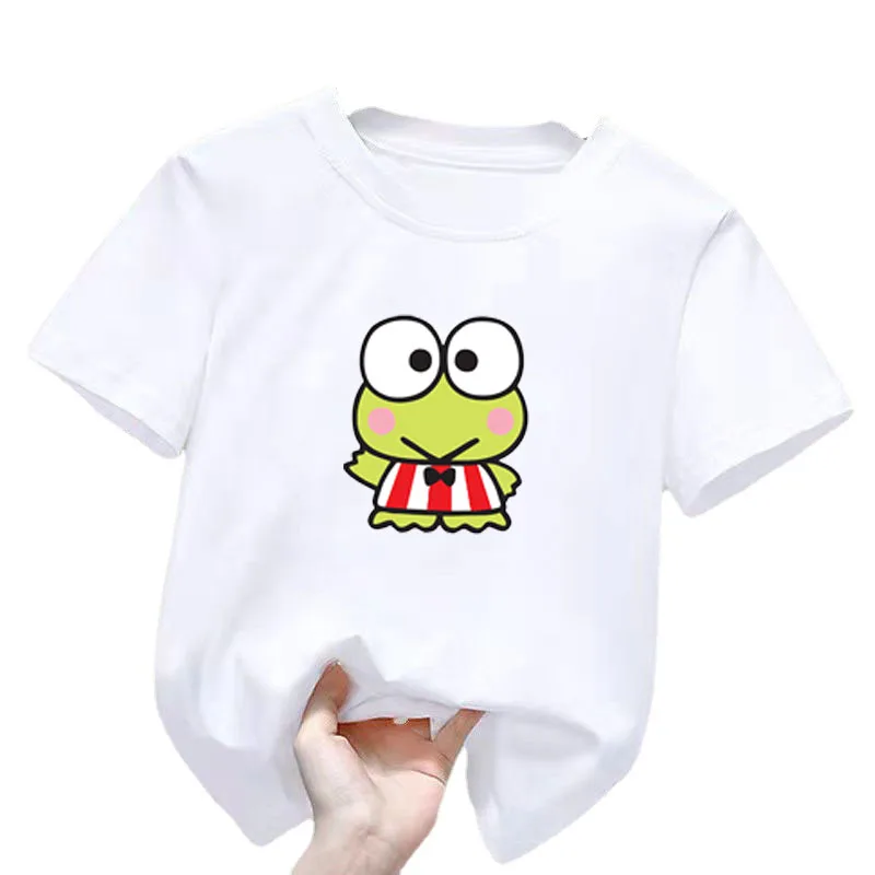 Cute-Summer-Kero-Kero-Keroppi-Anime-Sanrio-Children-T-Shirt-Sanrio-T ...