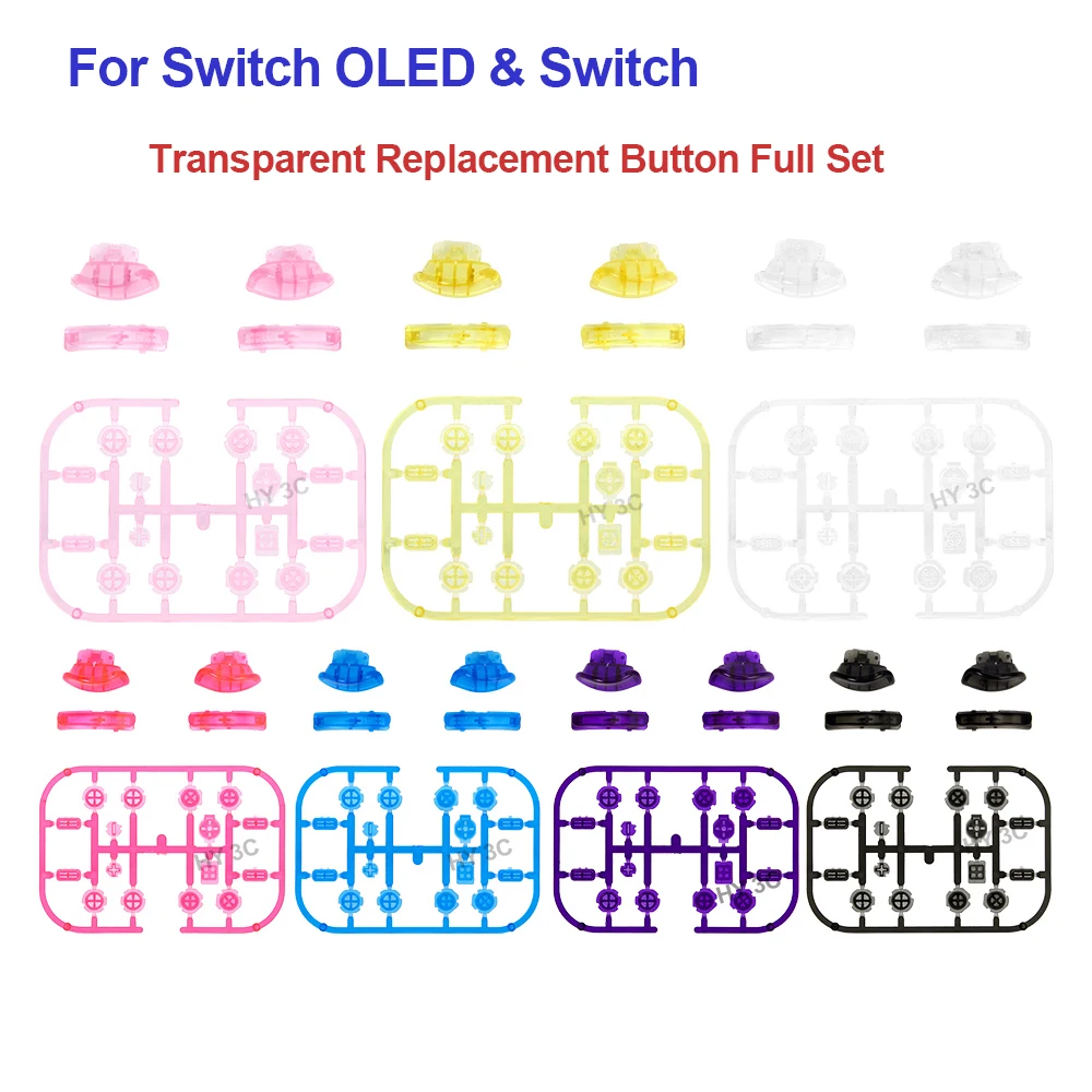 20IN1-Transparent-Replacement-ABXY-Button-For-Nintend-Switch-OLED ...