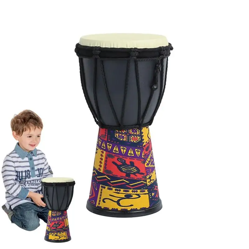 African-Drums-Carved-Bongo-Lightweight-Hand-Carved-Professional ...
