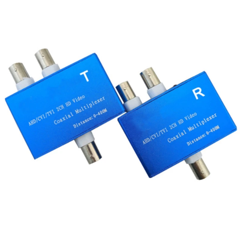 Two-Channel-AHD-CVI-TVI1080P-HD-Video-Multiplexer-Coaxial-HD-Expander ...