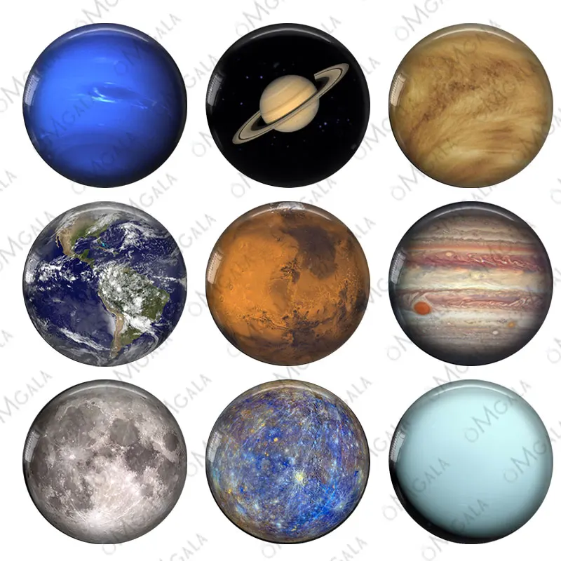 The Eight Planets And The Sun