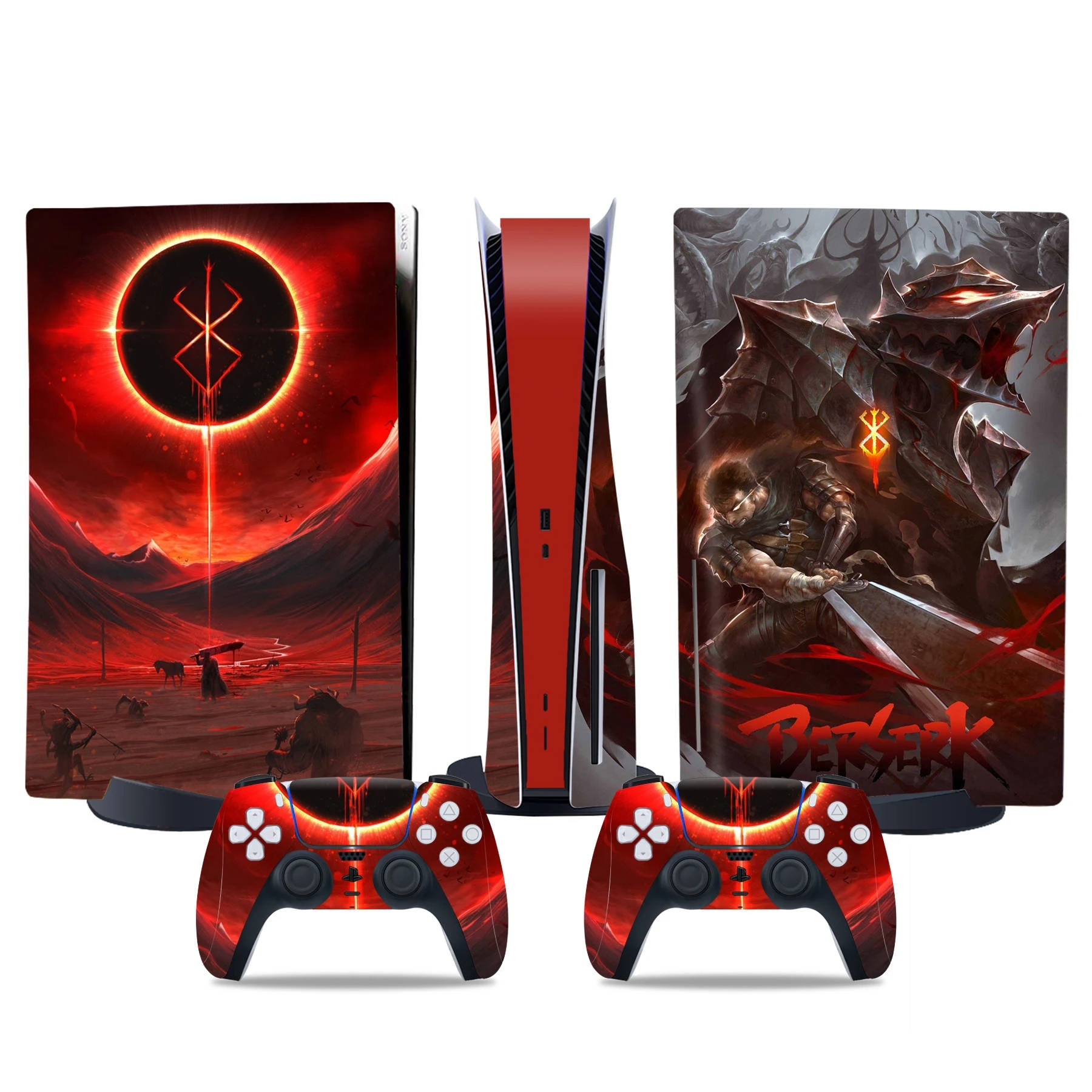 Anime-PS5-Disc-Sticker-Decal-Cover-for-Console-and-2-Controllers-PS5 ...