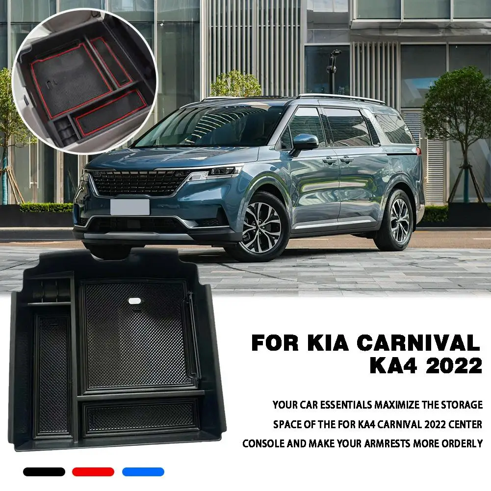 For-Kia-Carnival-KA4-2022-Car-Central-Armrest-Storage-Interior ...