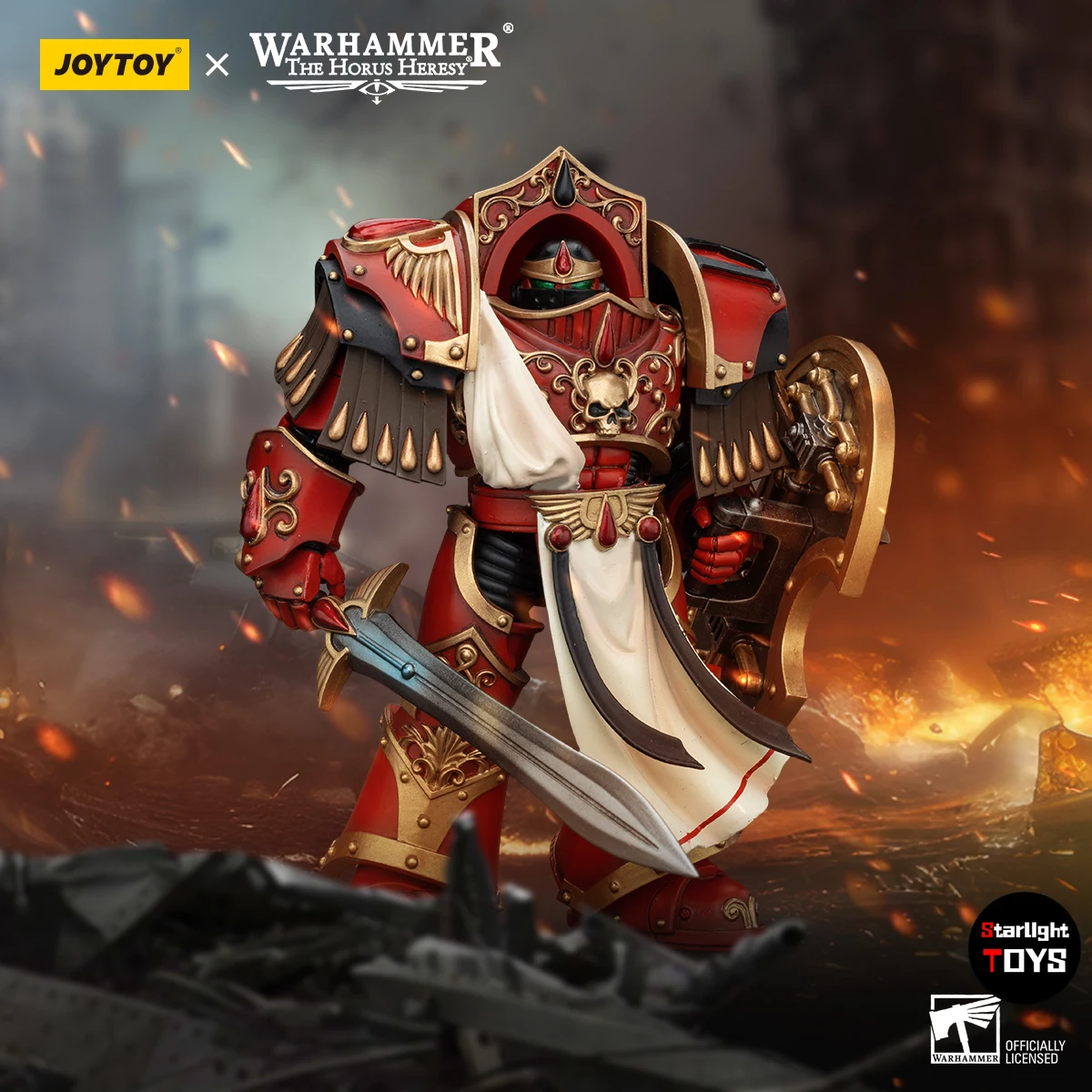 JOYTOY Warhammer 40K Blood Angels Crimson Paladins Squad Model Toy Gif ...