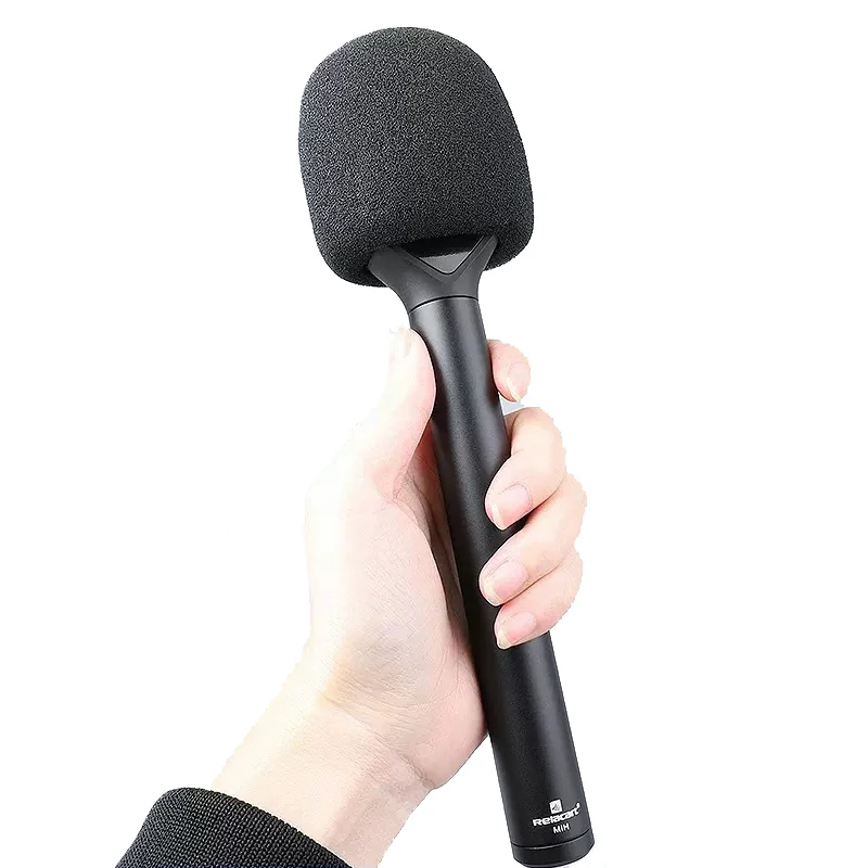 Relacart Wireless Microphone Handle Grip Stick Handheld Adapter Metal ...