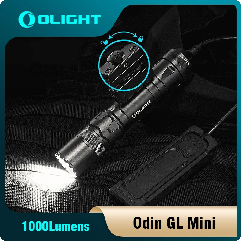 Olight-Odin-GL-Mini-Flashlight-1000-Lumens-Rechargeable-GREEN-LASER ...