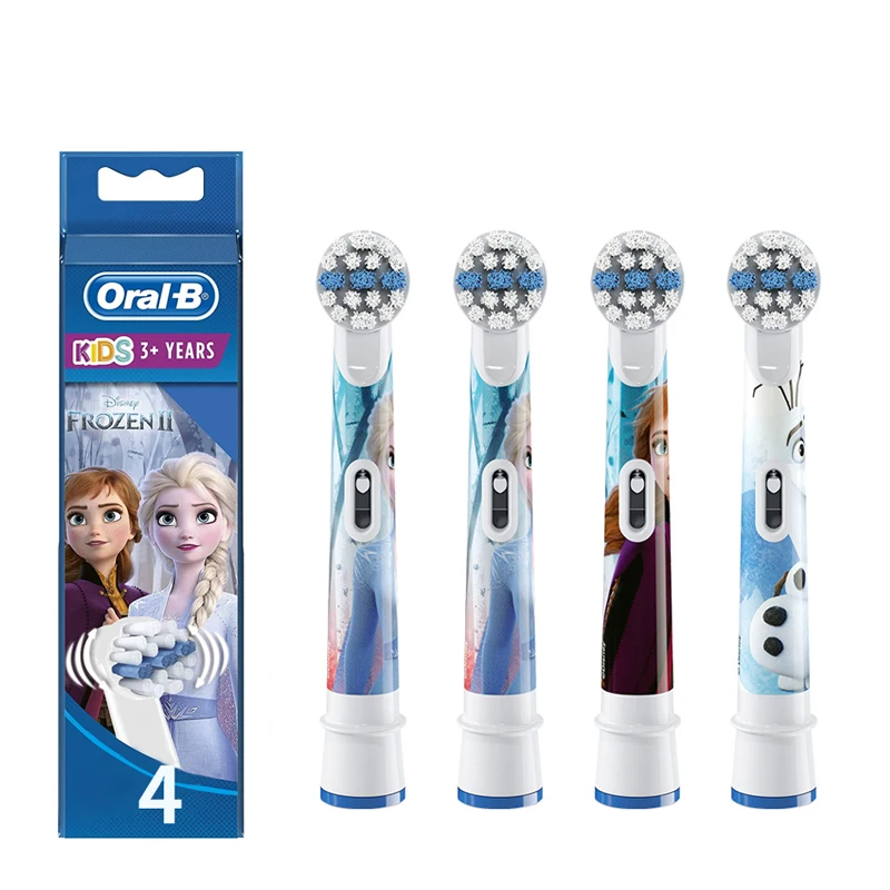 Oral-B-Kids-Replacement-Brush-Heads-2-4-Pcs-Elsa-Extra-Soft-Bristles ...