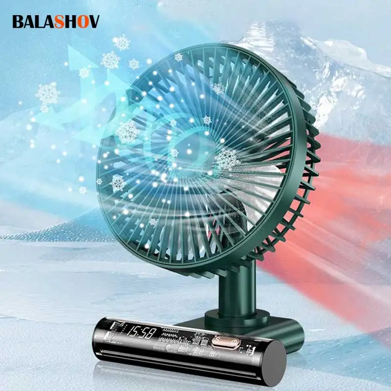 USB-Desk-Fan-fluxo-de-ar-forte-opera-o-silenciosa-4-velocidades-de ...