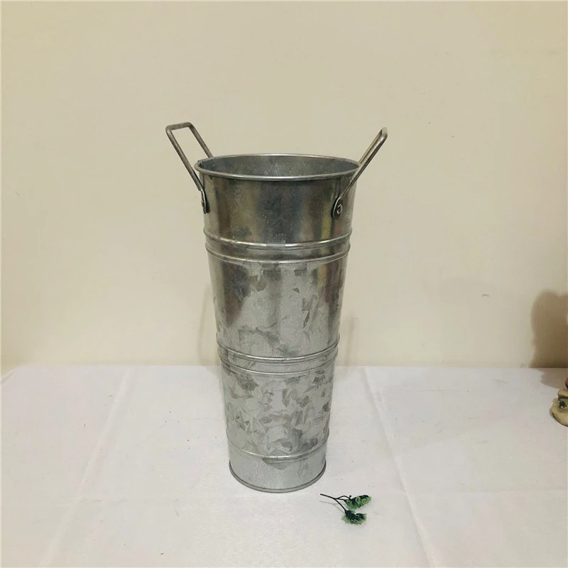 Tall French Flower Buckets