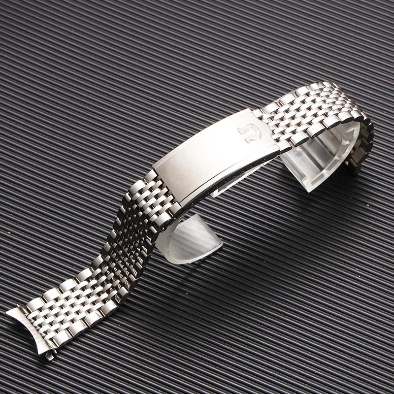 Metal-Watch-Strap-For-OMEGA-Seamaster-Nine-Beads-Watchband-Stainless ...