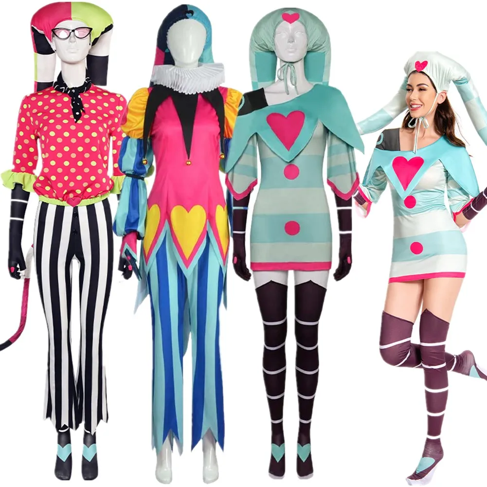 Fizzarolli Cosplay Costume Shirt Pants Headgear Fantasy Cartoon Gloves ...