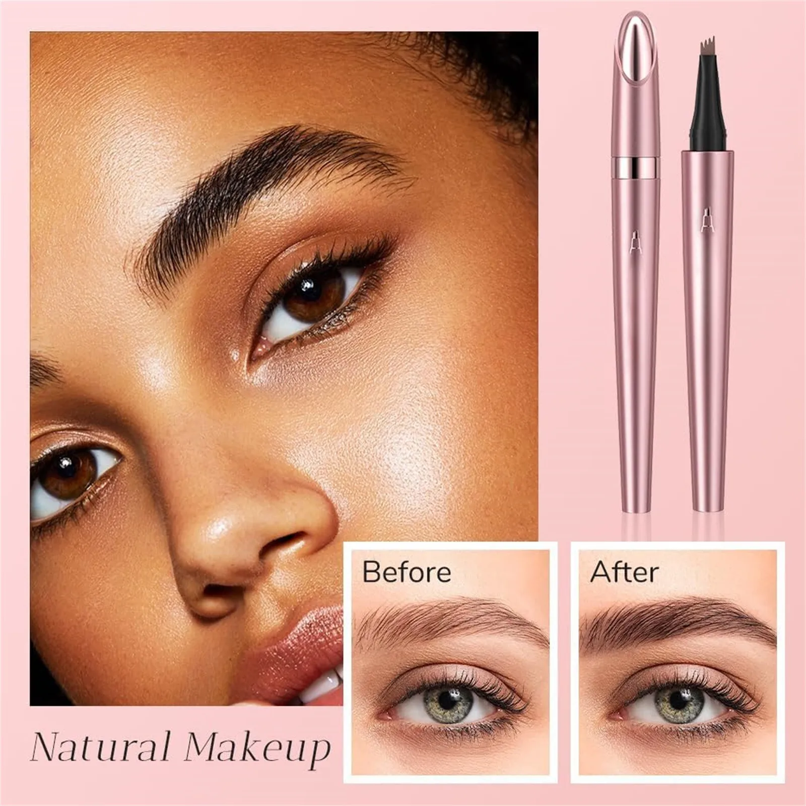 Four-Headed-Eyebrow-Pencil-Wild-Eyebrow-Waterproof-And-Convenient ...