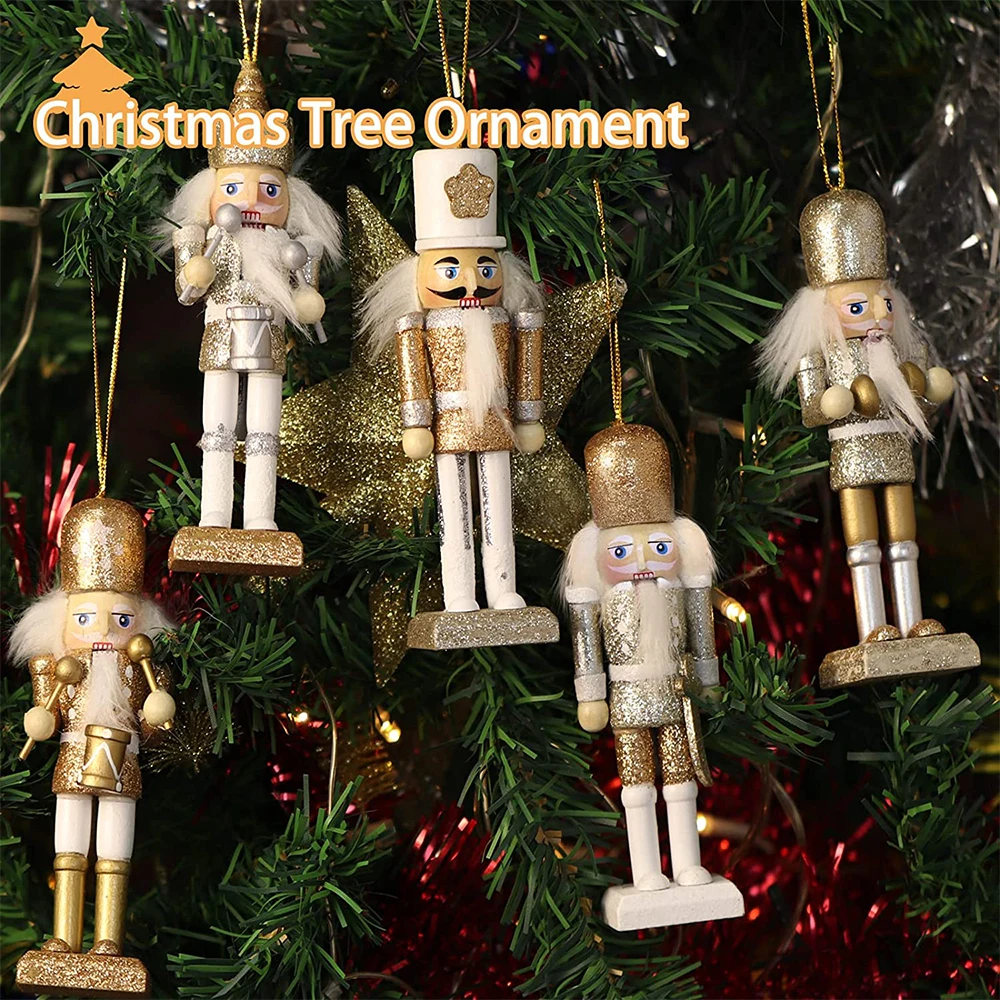 Wooden Nutcracker Nutcracker Figurine Crafts Collectible Christmas ...