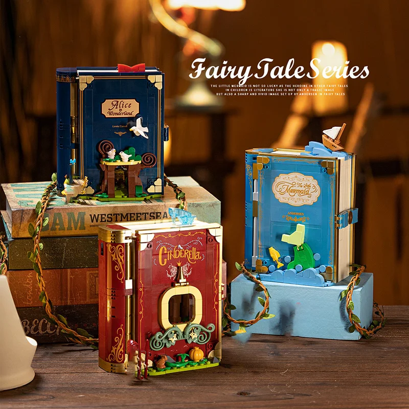 Wekki-506172-Fairy-Tale-Town-Series-Building-Blocks-Book-DIY-Toys-Brick ...