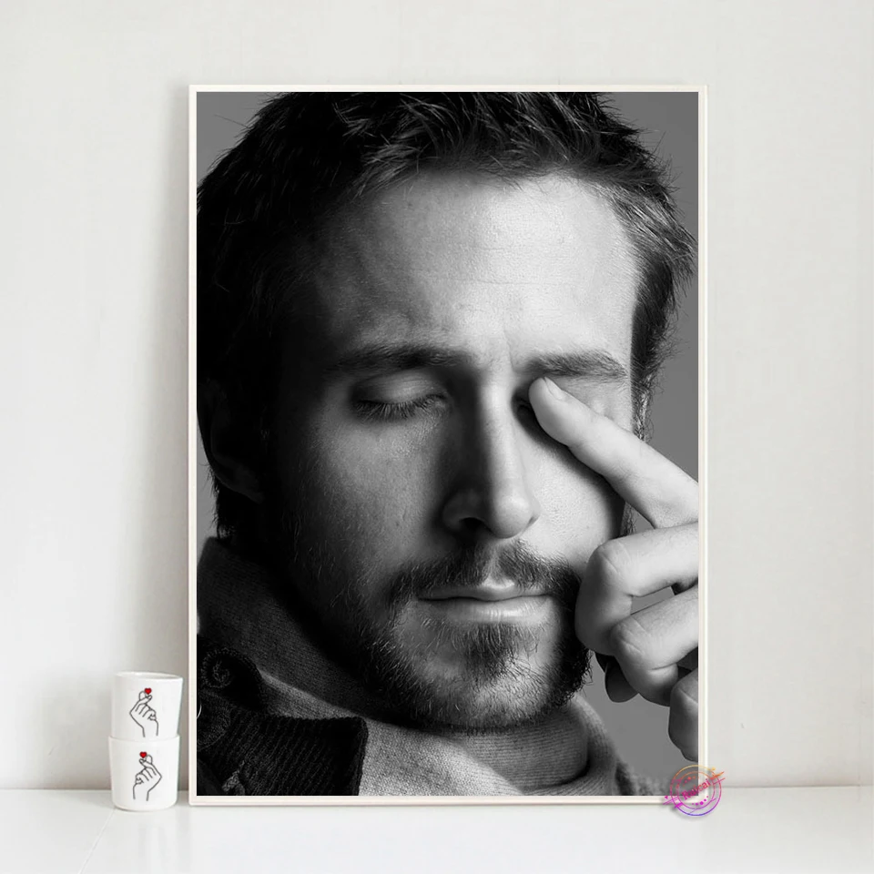 Ryan Gosling Black And White Drive