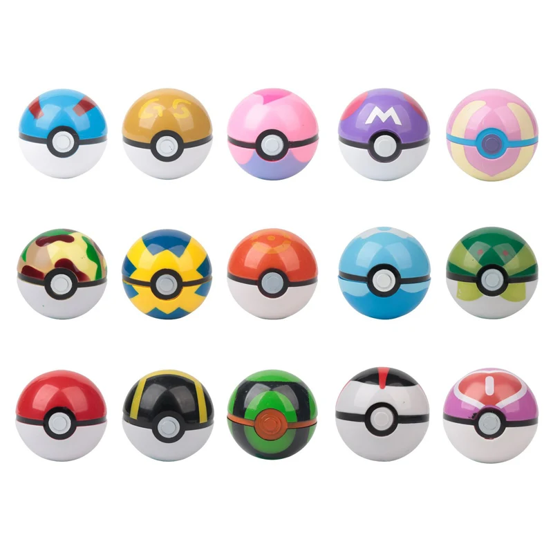 Takara-Tomy-Pokemon-Pikachu-Pet-Elf-Ball-PokeBalls-Master-Ball-Pokeball ...