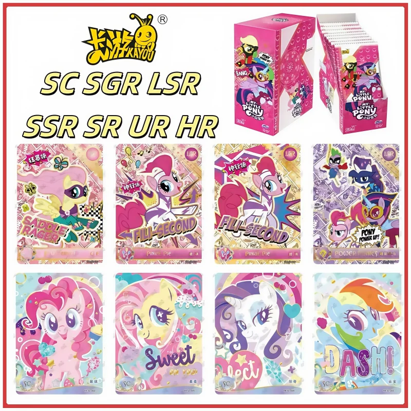 KAYOU Authentic My Little Pony Card Moon Edition EX 2 SC SGR LSR UR HR ...