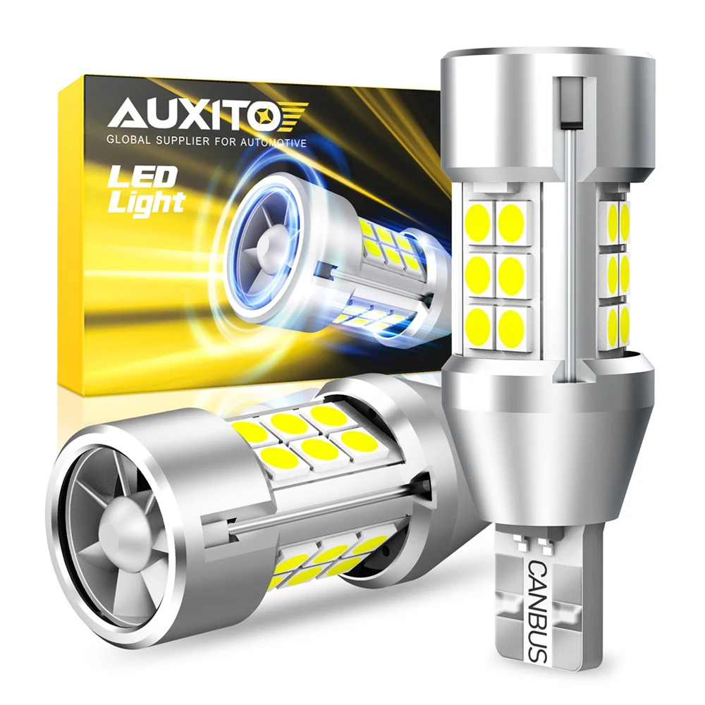 AUXITO-bombilla LED Canbus T15 W16W WY16W, luces LED de alta potencia ...