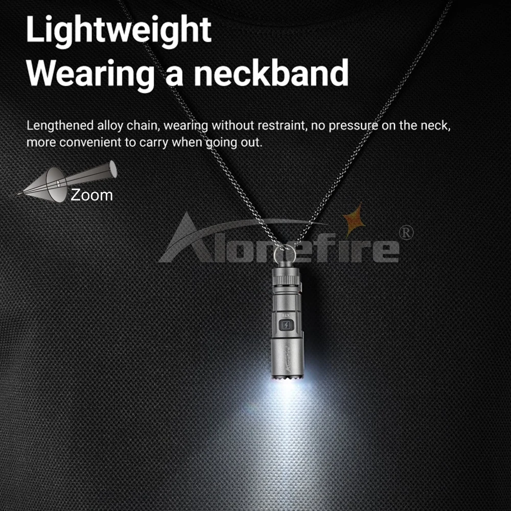 Mini-Zoom-EDC-Cool-Neck-Small-Flashlight-USB-Rechargeable-Torch-Outdoor ...