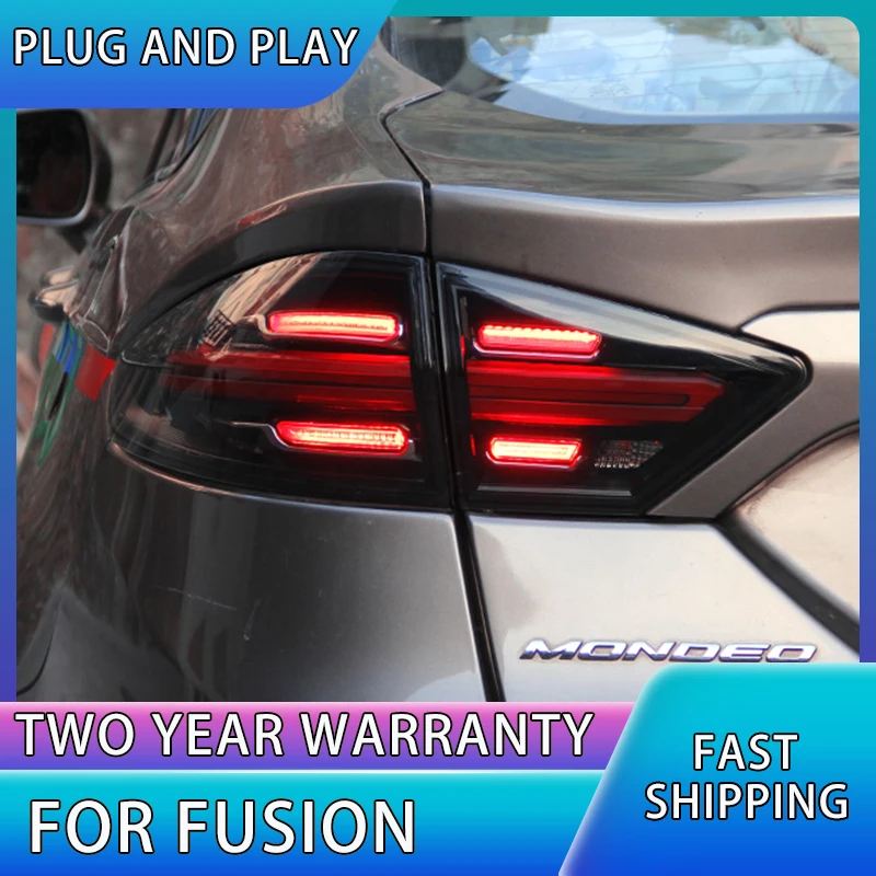 LED Taillights for Ford Mondeo LED Tail Light 2013-2016 Fusion Porsche ...