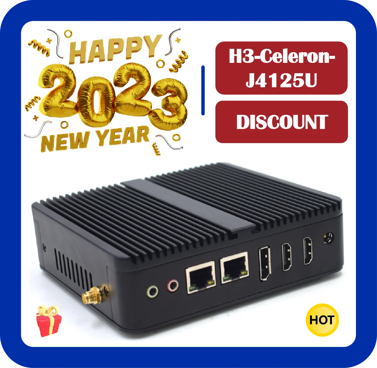 New Year Sales Office Computer Low Power Intel Game Celeron CPU J4125 ...
