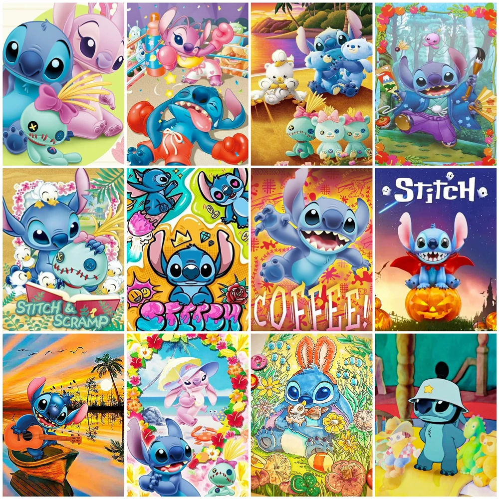 Disney-Diamond-Painting-Lilo-And-Stitch-Diamond-Embroidery-Cartoon ...