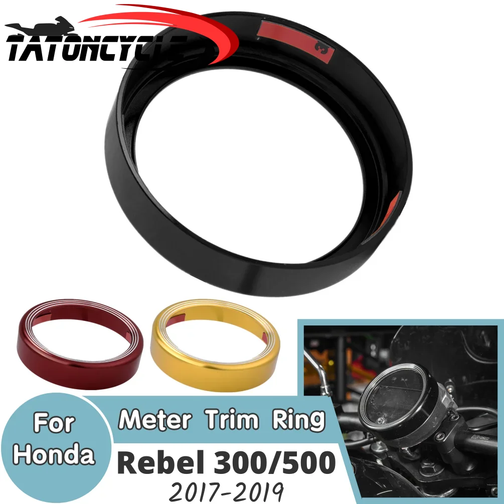 CMX300-CMX500-Meter-Trim-Ring-Instrument-Cover-for-Honda-Rebel-CMX-300 ...