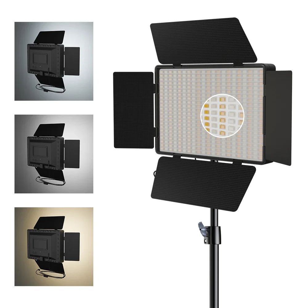 Photography-Video-Lighting-Kit-15W-Bi-Color-Energy-Saving-LED-Video ...