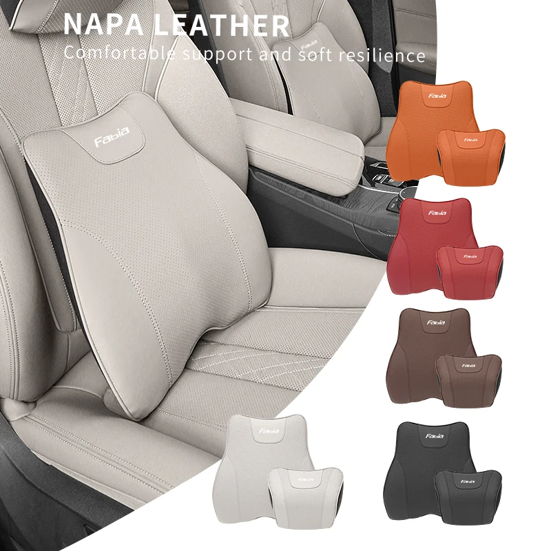 New Car Lumbar Support Pillow Memory Foam Neck Pillow Waist Support Car ...