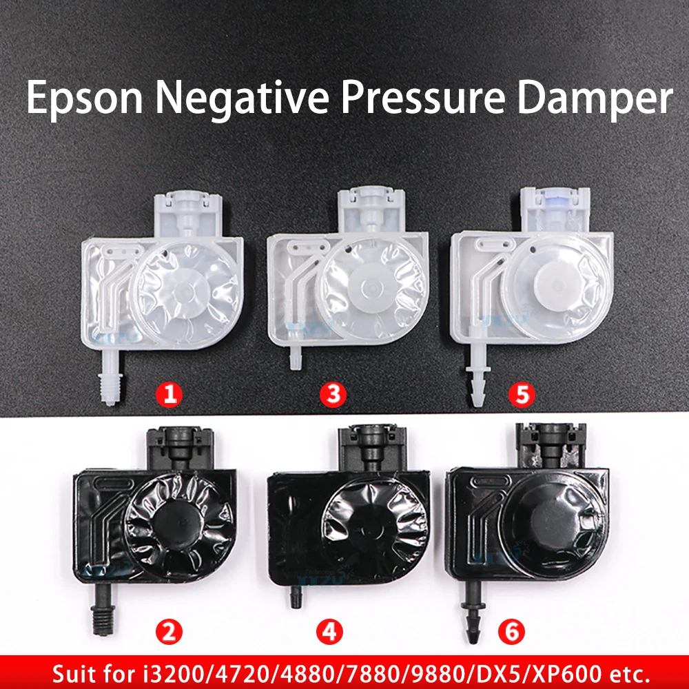 Epson 4880 7880 Negative Pressure Damper DX5 XP600 4720 Eco-solvent ...