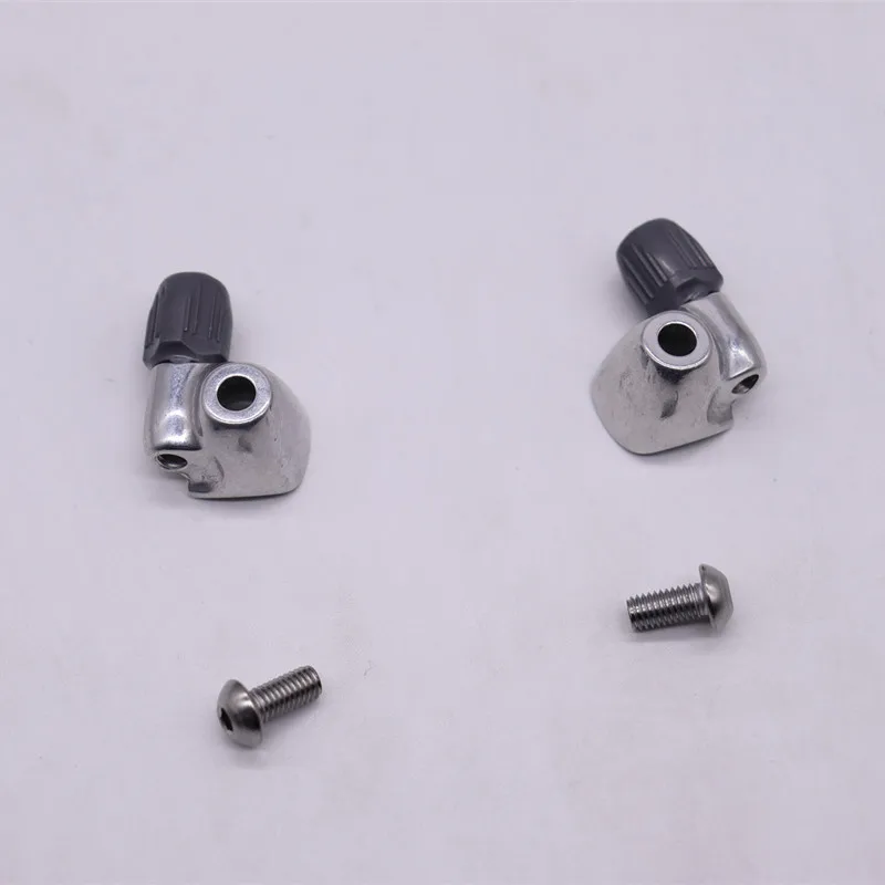 Silver-ID-old-style-road-bike-down-tube-brazed-on-cable-stops-adjusters ...