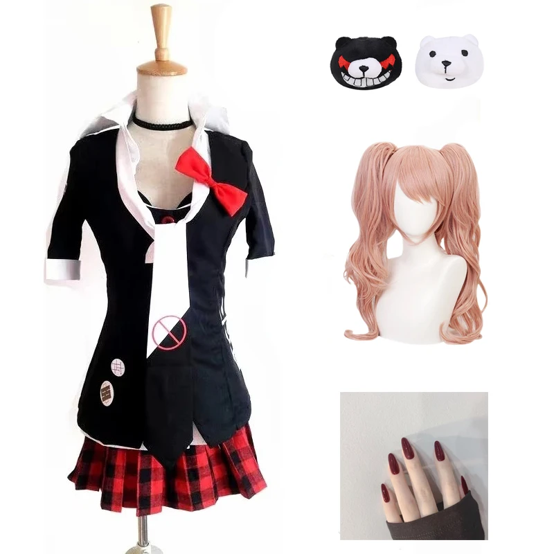 Danganronpa-Cosplay-Anime-Junko-Enoshima-Emboitement-Inushio-Kimuchi ...