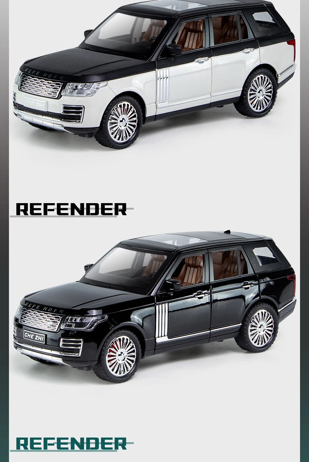 Land Rover Range Rover 1:24 Alloy Car Models Luxury Toys for kids Gifts ...