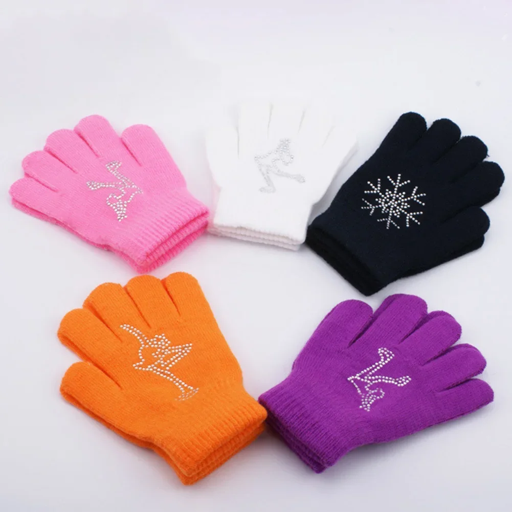 1Pair Skating Gloves Figure Skating Gloves Skating Gloves anti-Slip ...